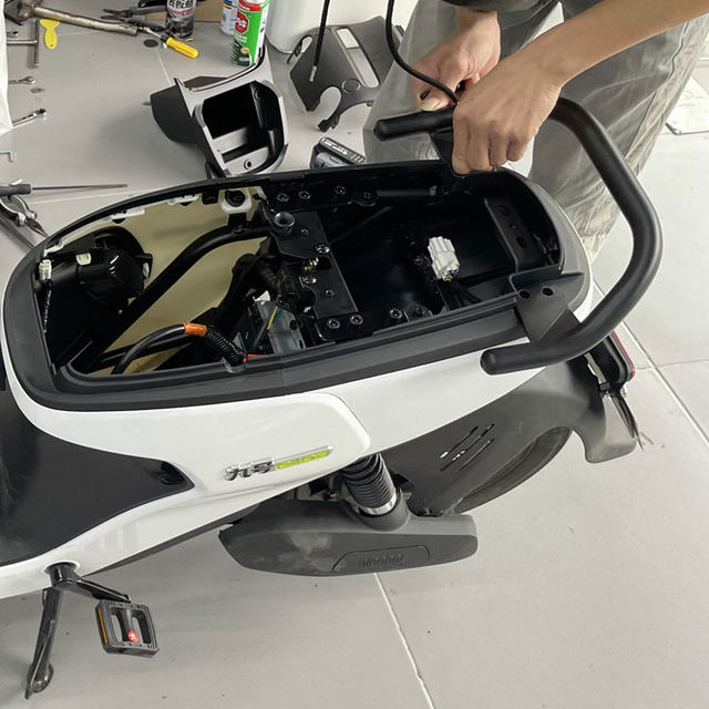 No. 9 Bmax90/C90 electric vehicle Mmax90/110p trunk shelf modification bracket extension trunk ...