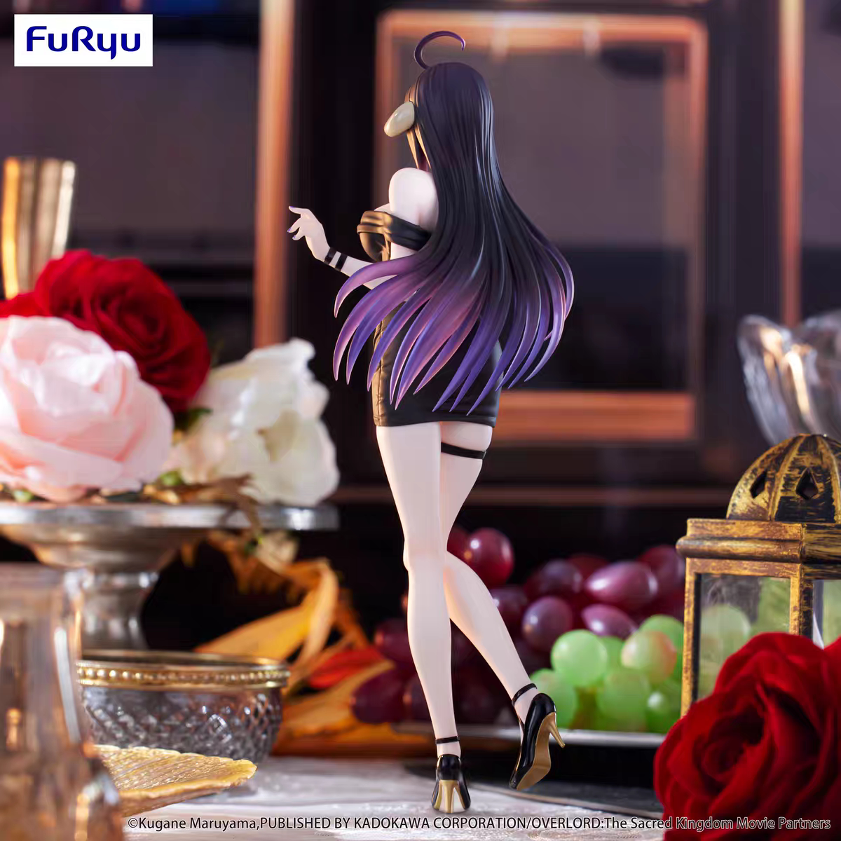 Mansheng genuine spot Furyu TTI OVERLORD Albedo short skirt dress ...