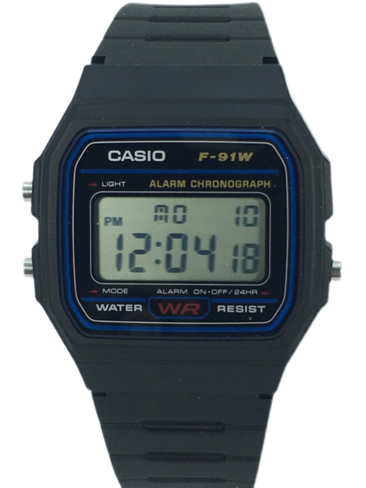Casio F-91W-1 Digital Watch - Retro Sports Style