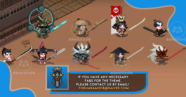 Unity Pixel Character Pack_Vol.2 1.0 pixel style characters including ...