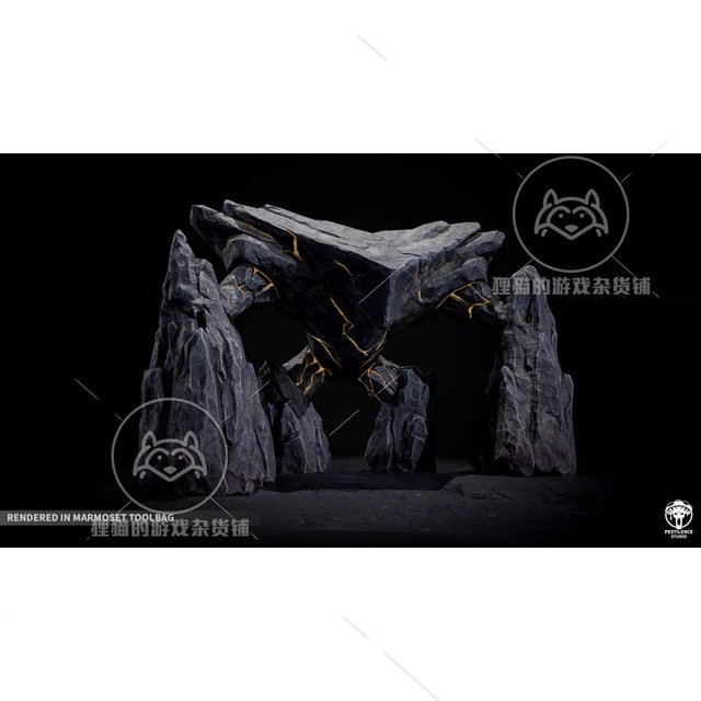 UnityFantasyGolemPack1.0Fantasy Boulder Monster ModelURPHDRP