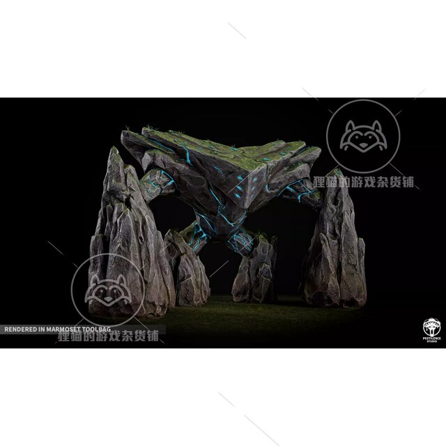 UnityFantasyGolemPack1.0Fantasy Boulder Monster ModelURPHDRP