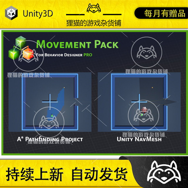 Unity Movement Pack for Behavior Designer Pro 2.0.8 Behavior Tree