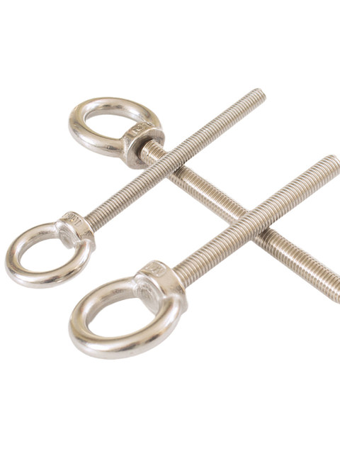 304 stainless steel eye screws extended eye bolts round ring screws ...