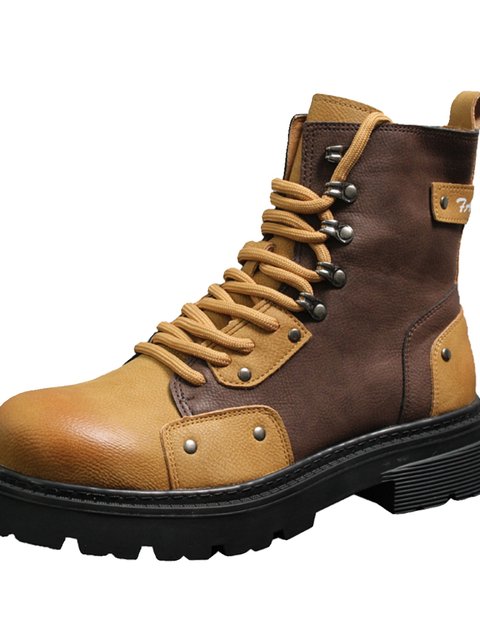 Gongguo Martin Martin Boots High British Wind Boot 2024 Winter New ...