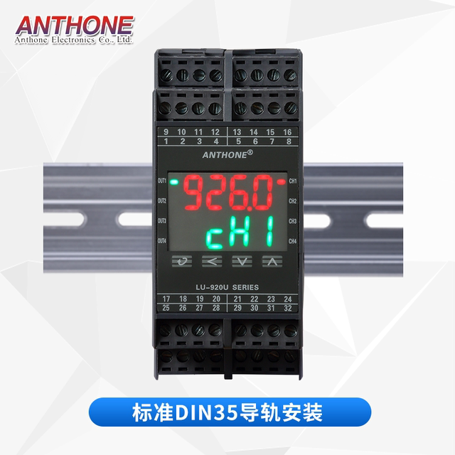 Four-way programmable PID temperature control module RS485 communication modbus curve ...