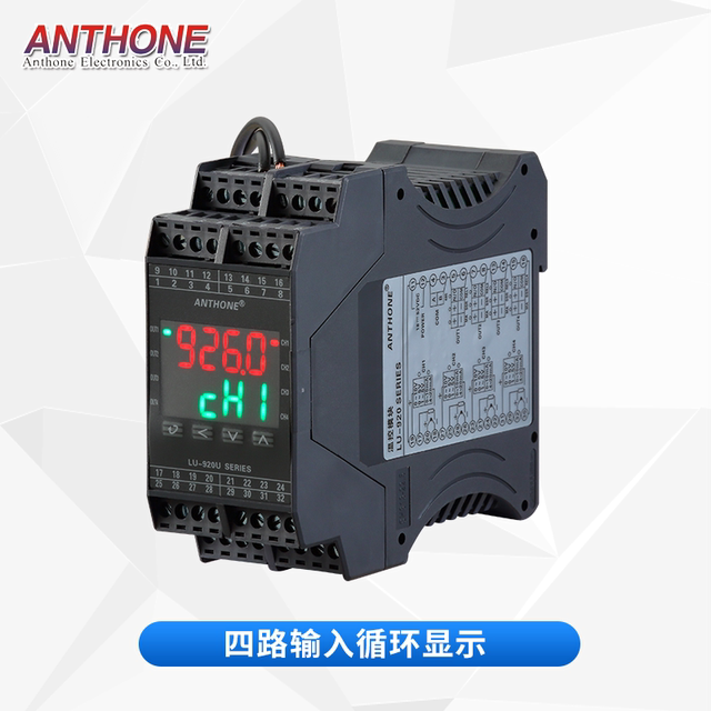 Four-way programmable PID temperature control module RS485 communication modbus curve ...