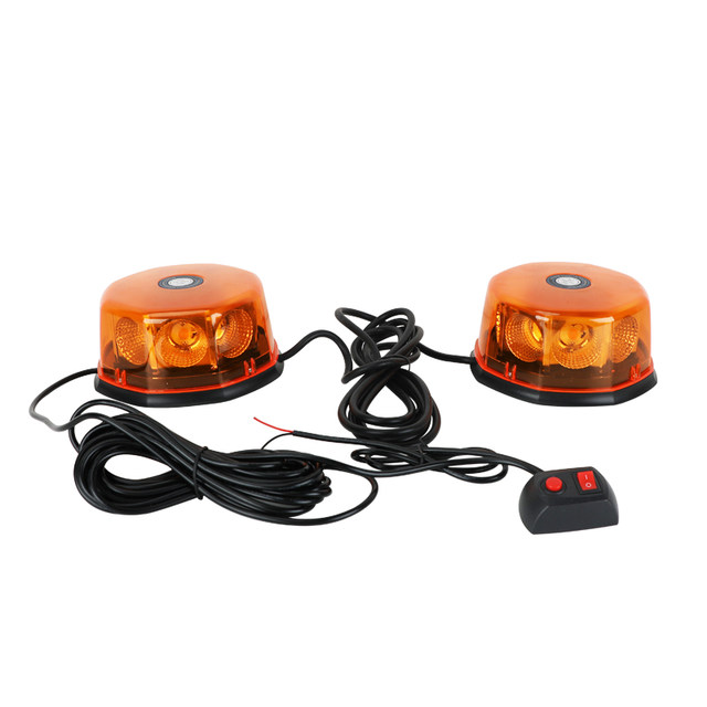 High-bright LED flashing light, strong magnetic ceiling warning light ...