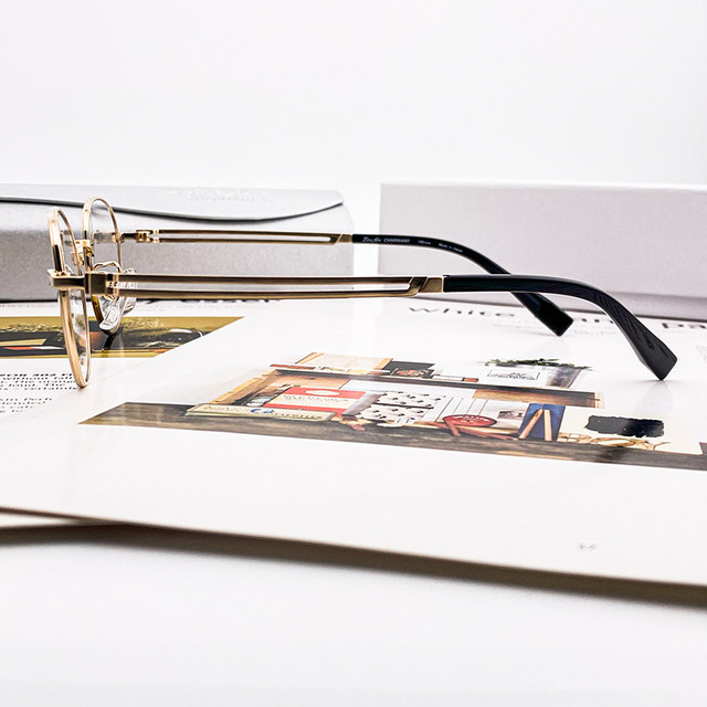 New Charmant glasses frame for men and women, pure titanium business ...