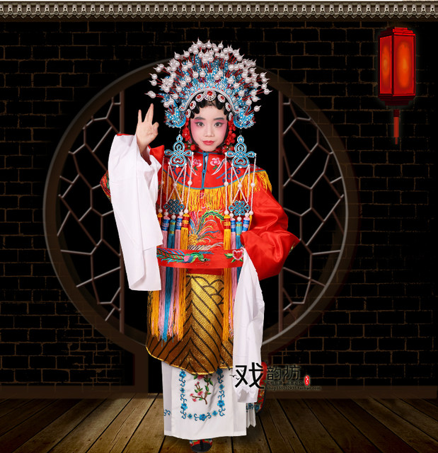 Opera Drama Peking Opera Children Female Python Children Student ...