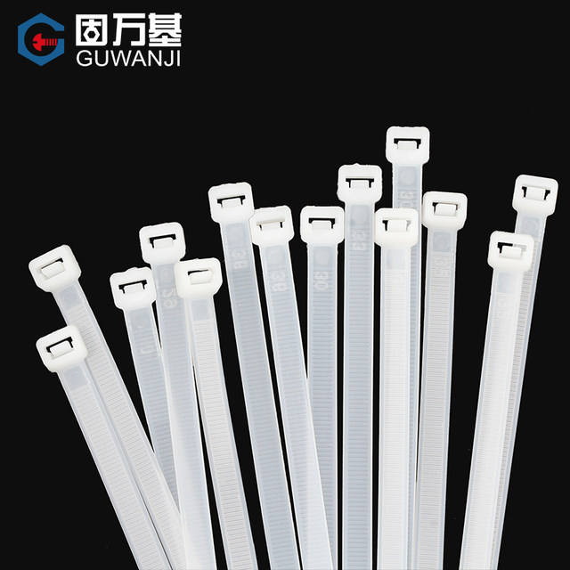 Nylon plastic cable tie buckle super strong cable tie rope wire binding ...