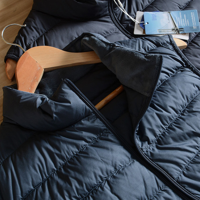 Lightweight can be used as an inner bile 90 white duck down duck ...