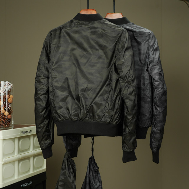 Foreign trade double -sided down jacket female 2024 spring and autumn ...