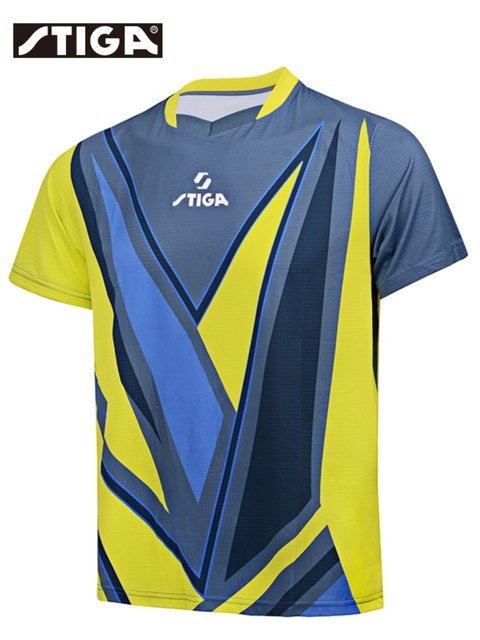 Stiga table tennis clothing 2024 new quick-drying sweat-absorbent T ...