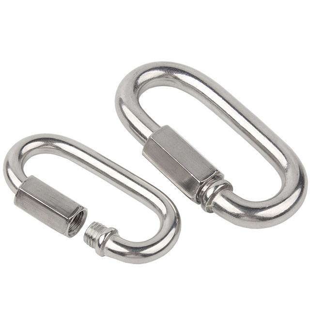 304 stainless steel quick connect ring spring buckle mountaineering ...
