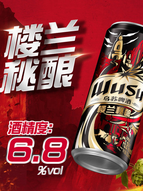 New Date Wusu Beer Wusu Loulan Secret Brewing 330ml * 6/24 Canned ...