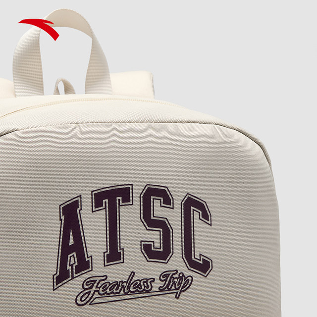 Anta backpack trendy retro fashion backpack travel bag computer bag ...