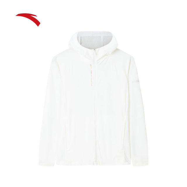 Anta Ice Silk Thin Breathable Sports Hooded Jacket Women's Autumn New ...