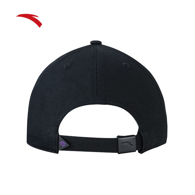 Anta baseball cap hiking and mountaineering sports black versatile duck ...