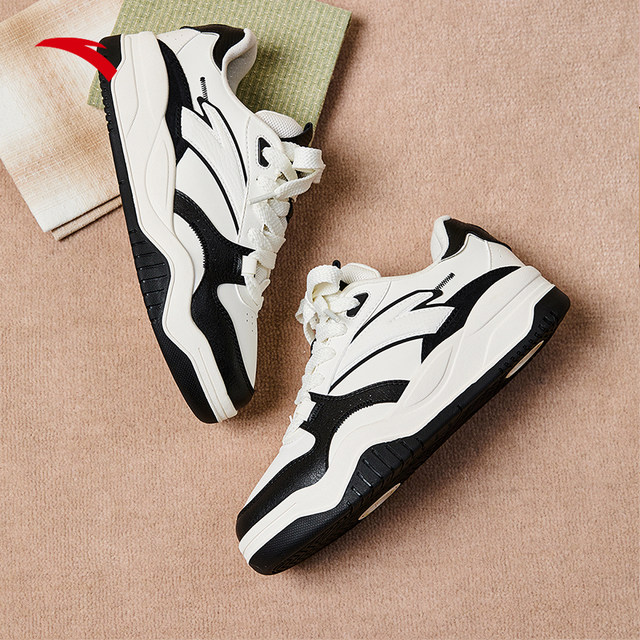 ANTA Wave Shoes丨Trendy Sneakers Women's Shoes Autumn Thick Sole Height ...