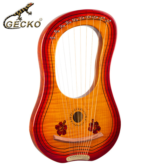 GECKO gecko Leya piano small harp lyre10 string piano lyre professional ...