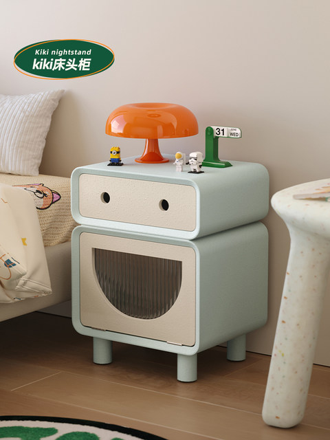 Children's bedside table boy girl creative bedroom room cute cartoon ...