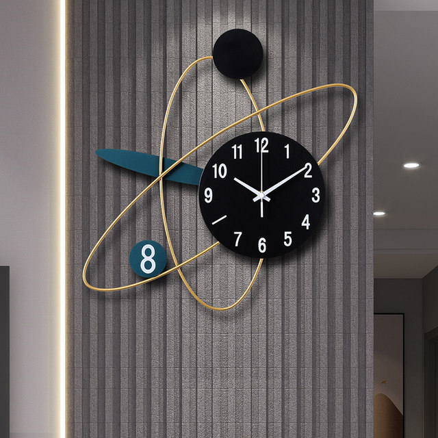 Modern minimalist wall clock living room art wall decoration clock ...