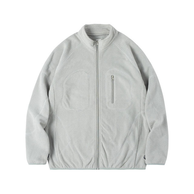 ENSHADOWER hidden inner jacket inner gangster gray velvet jacket, warm ...