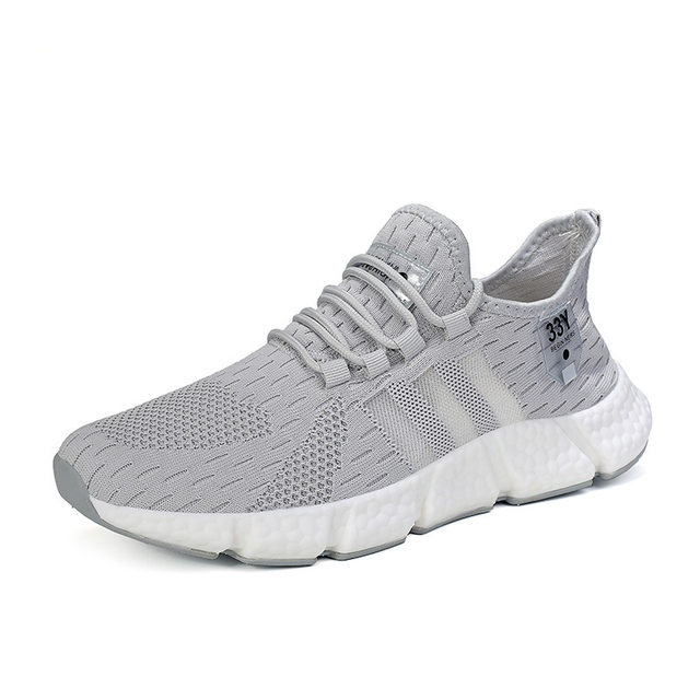 Necker couple sports shoes summer fly woven breathable mesh running ...