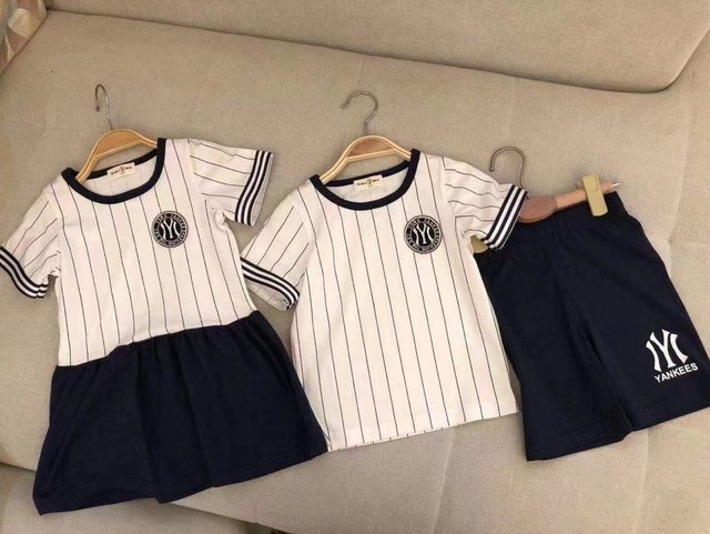 ins trendy summer new style boys and girls baseball uniforms children's ...