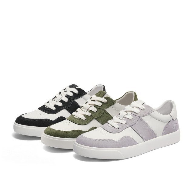 Belle Men's Shoes Contrast Color Casual Shoes for Men 2024 Autumn New ...