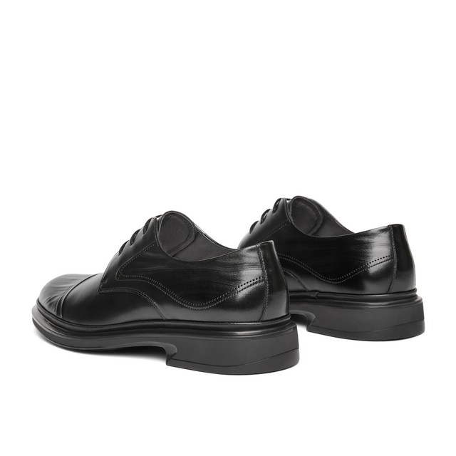 Belle Spring Cushioning Men's Shoes Three-Joint Business Formal Leather ...