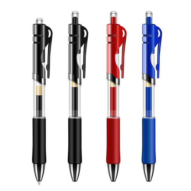 Press the gel pen 0.5mm student refill ballpoint pen conference pen ...