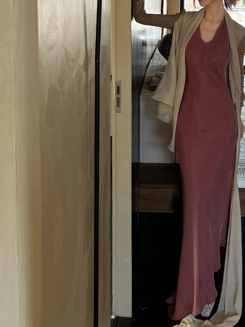 Zisi Late Party - Two-color copper ammonia silk atmosphere niche ...