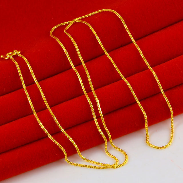 Authentic gold necklace for men and women, strong Chopard chain, 9999 ...