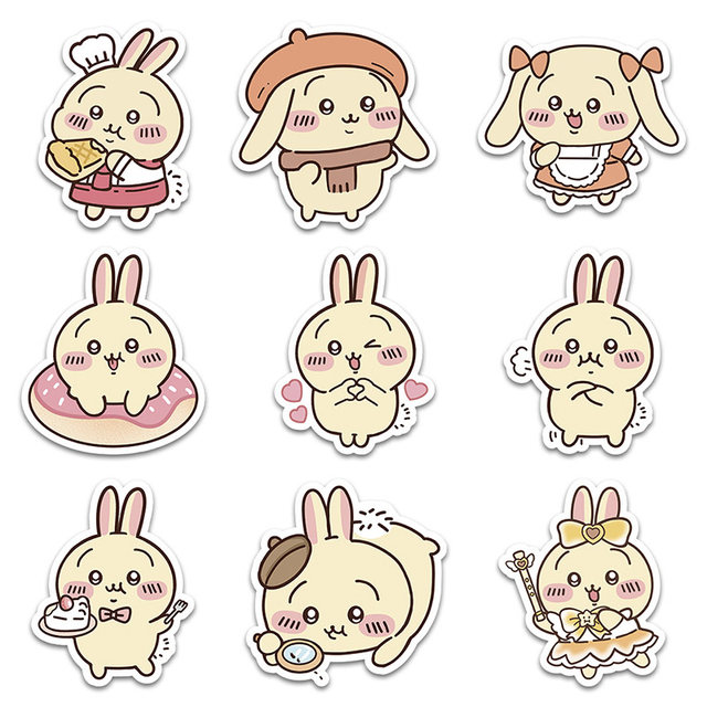 537 Usaqi stickers cartoon cute handbook stickers mobile phone ...