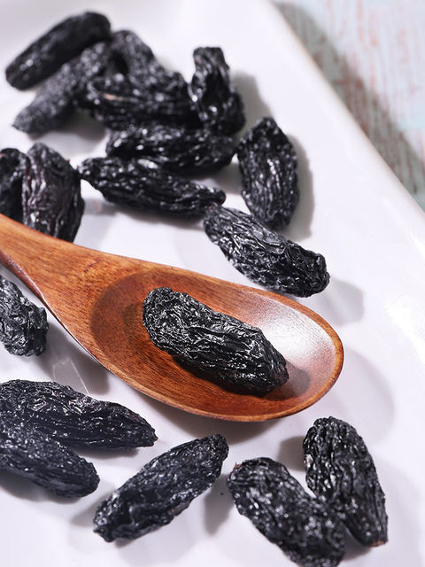 Xinjiang Turpan raisins big black beauty golden finger raisins black ...