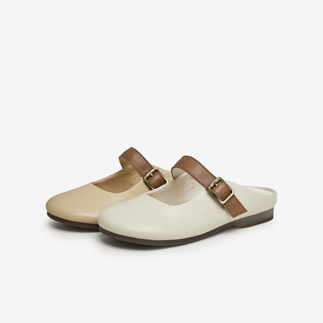 Tata his her casual retro Birkenstock slippers women's outer wear ...