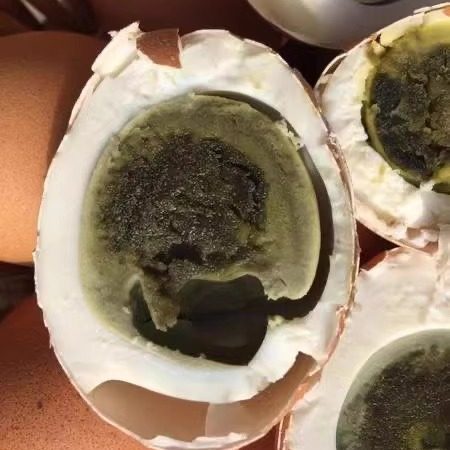 Shandong stinky eggs, black and yellow stink eggs authentic farmers ...