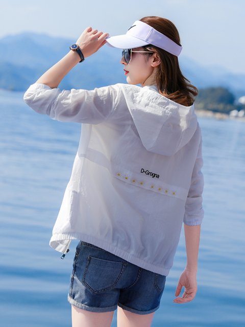 Short Women's Sun Protection Clothing 2025 Uv Protection Jacket Summer ...