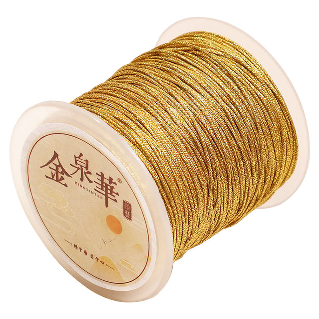 Golden No. 72 jade thread braided hand rope handmade rope rope bracelet ...