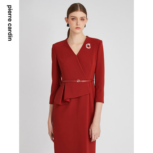 Pierre Cardin women's new commuting intellectual elegant lady dress ...