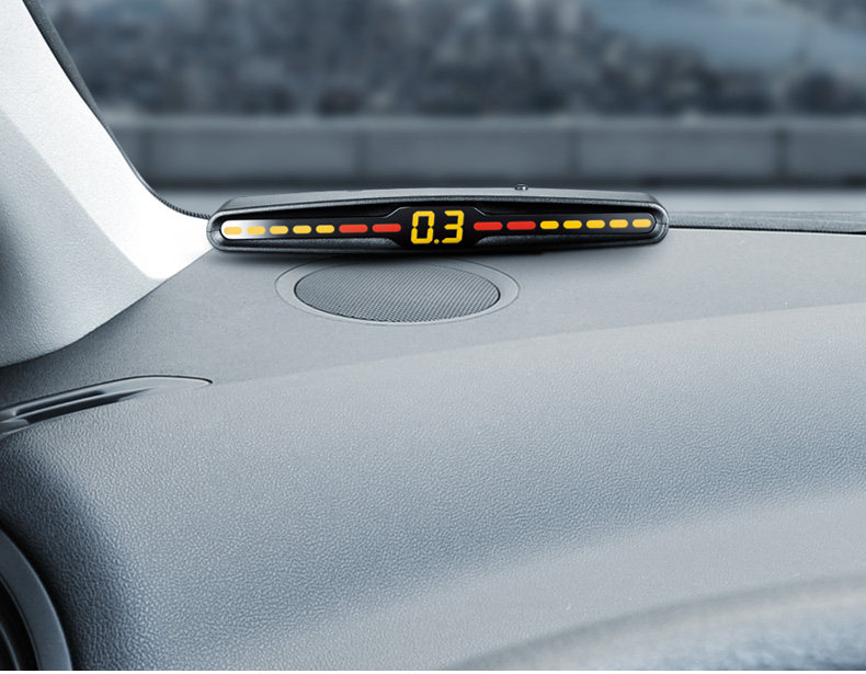 Reversing radar - The first 2 probes (please note the probe color), 2 ...