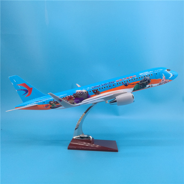 47cm China Eastern Airlines A320 Zootopia theme painted Judy Nick ...