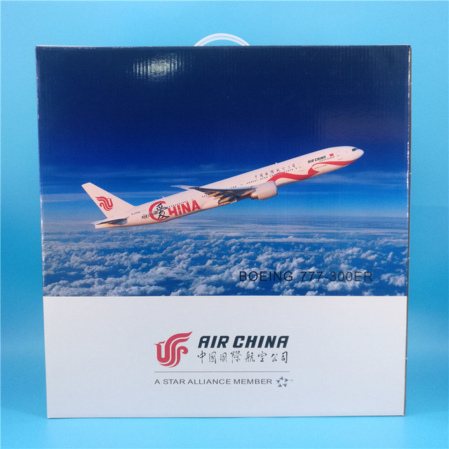 47cm Air China Passenger Aircraft Love China Boeing B777 Aircraft Model ...