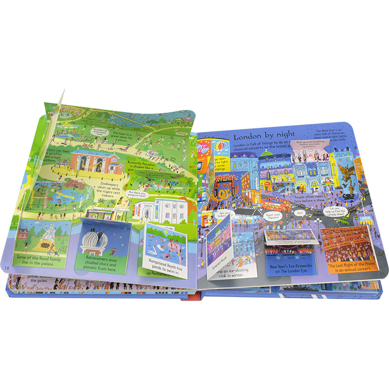 Usborne Look Inside London - 3D 어린이 백과사전