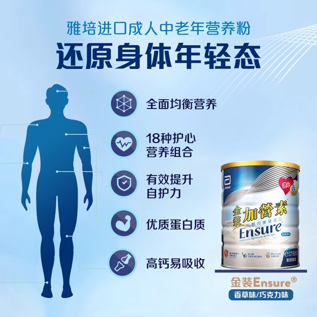 Abbott ensure Hong Kong version gold-packed nutritional supplement for ...