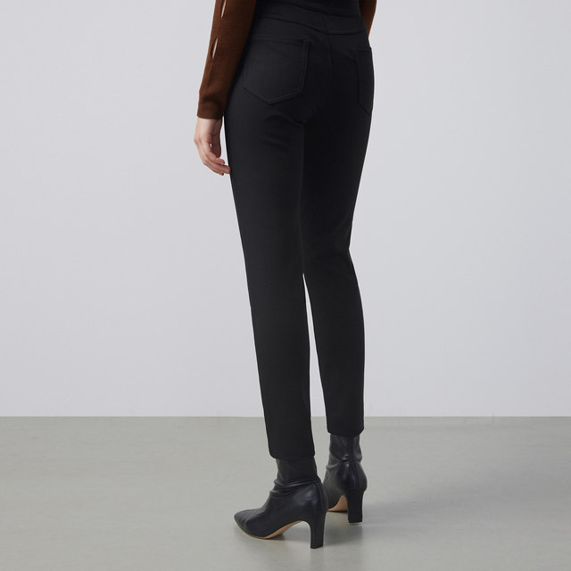 LANCY/Yuelangzi winter new slim high-waisted senior commuter women's ...