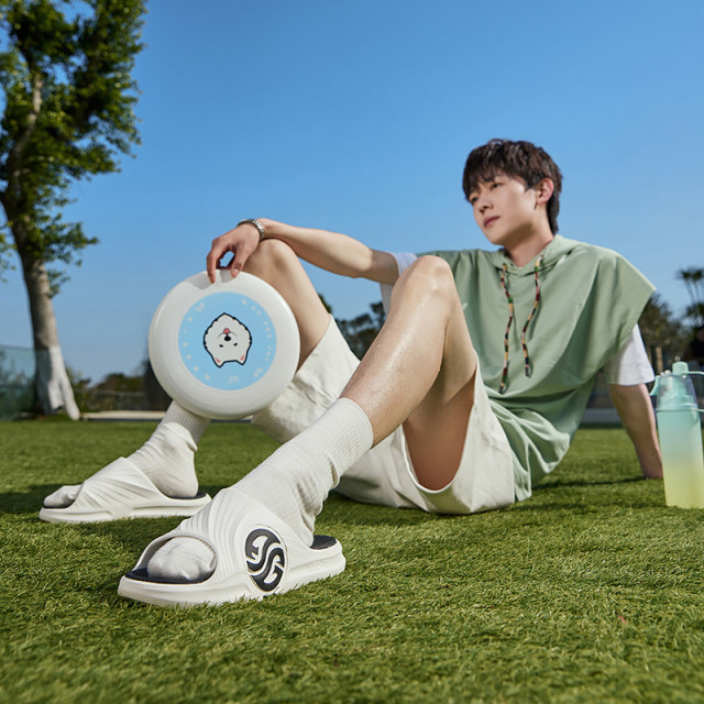 361 slippers AG trendy slippers men's summer outer wear couples non ...