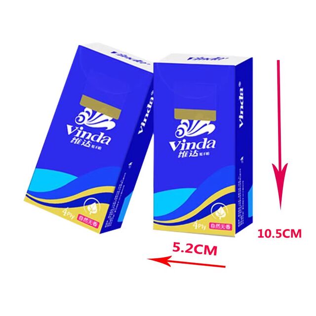 Vinda long handkerchief paper facial tissue toilet paper paper towel ...